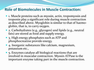 Muscle contraction | PPTX