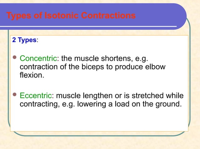 muscle contraction.PPT for seminar of msc | PPT