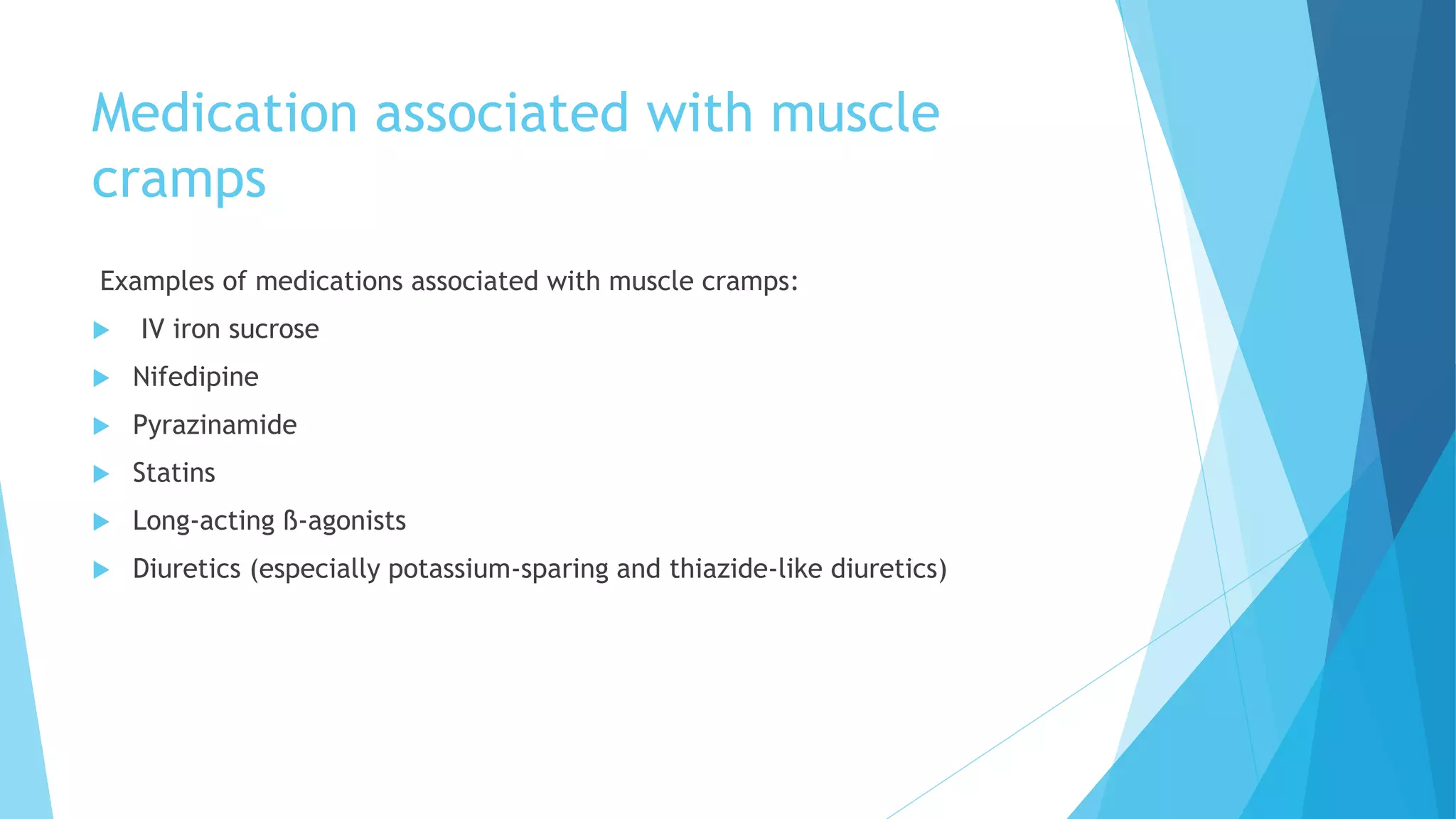 Muscle cramps during hemodialysis by aniqa atta | PPTX