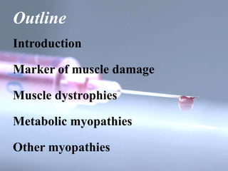 Muscle diseases | PPTX