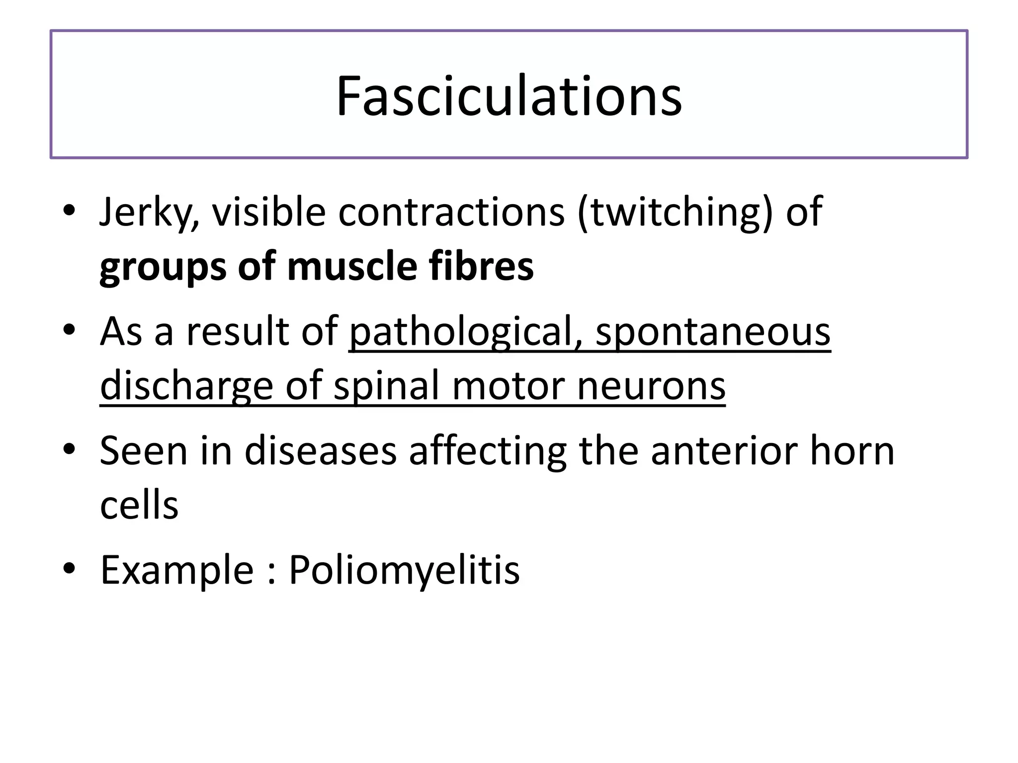 Muscle disorders | PPTX
