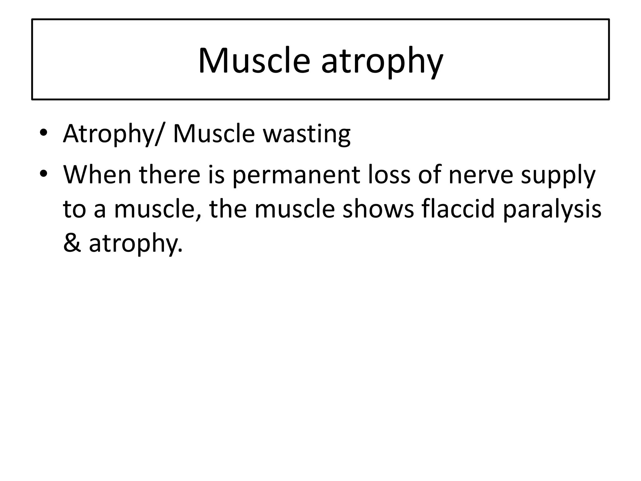 Muscle disorders | PPTX