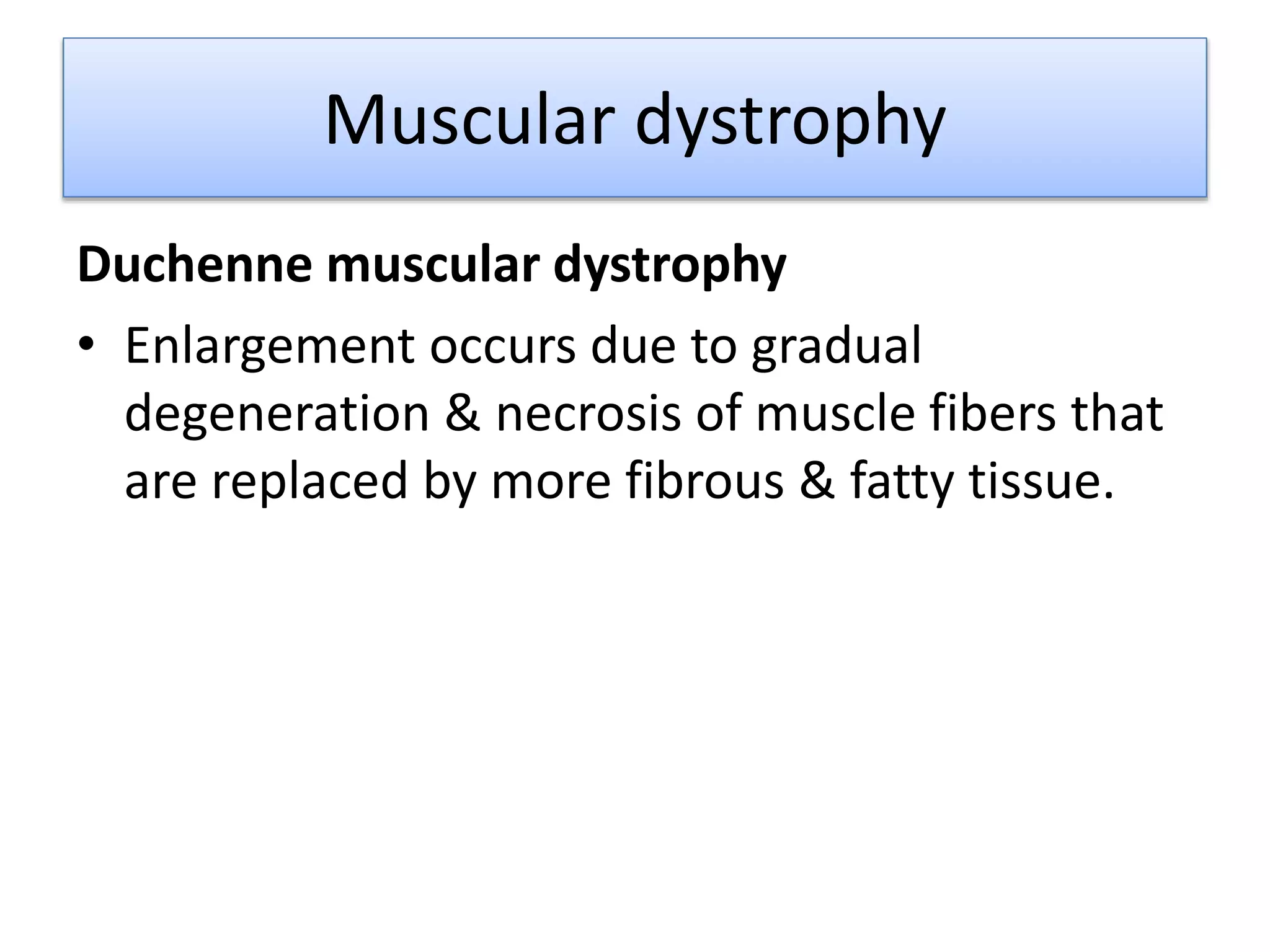 Muscle disorders | PPTX