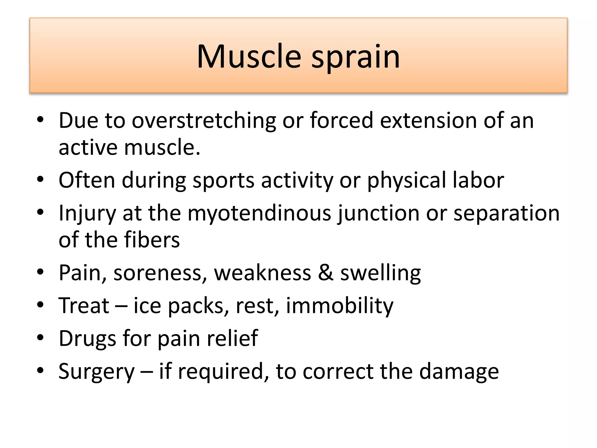 Muscle disorders | PPTX