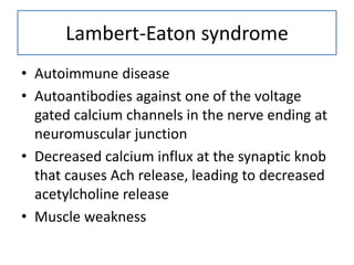 Muscle disorders | PPTX