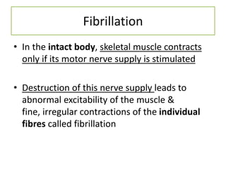 Muscle disorders | PPTX