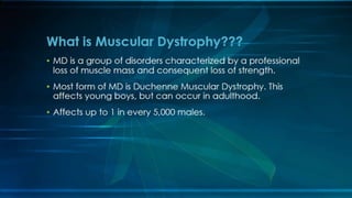 Muscle Dystrophy | PPTX