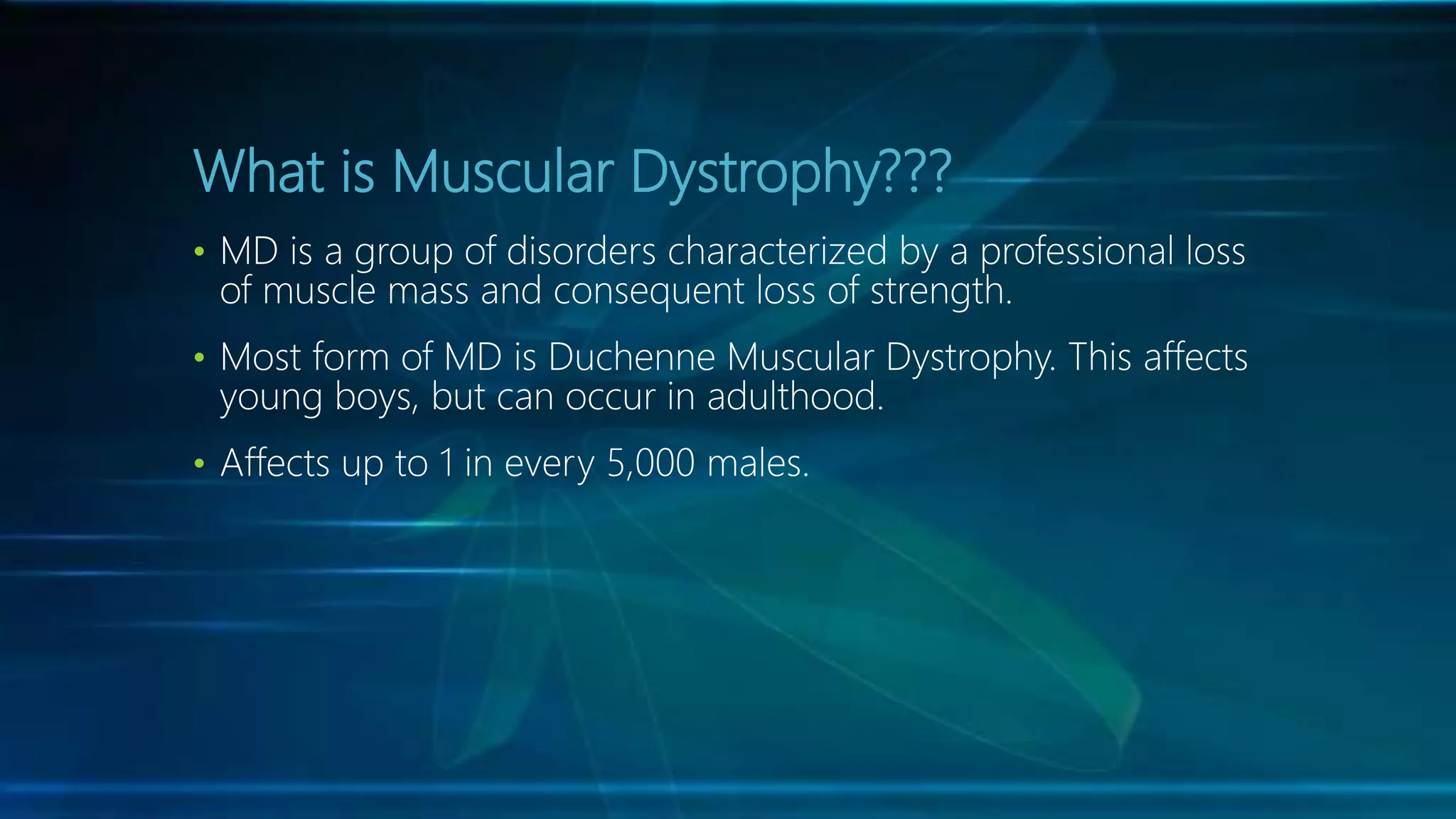Muscle dystrophy | PPTX