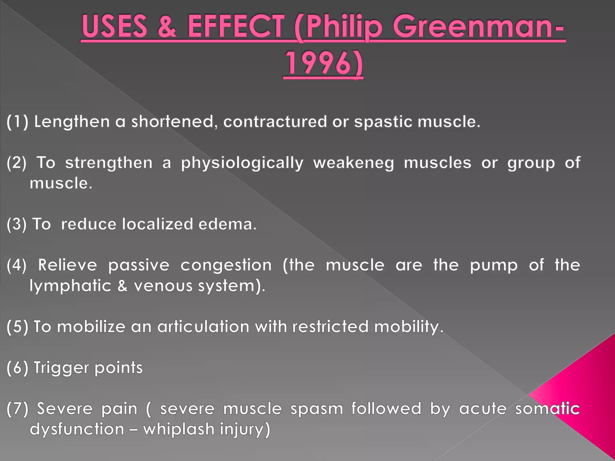 Muscle energy technique | PPTX