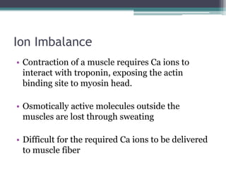 Muscle fatigue | PPTX