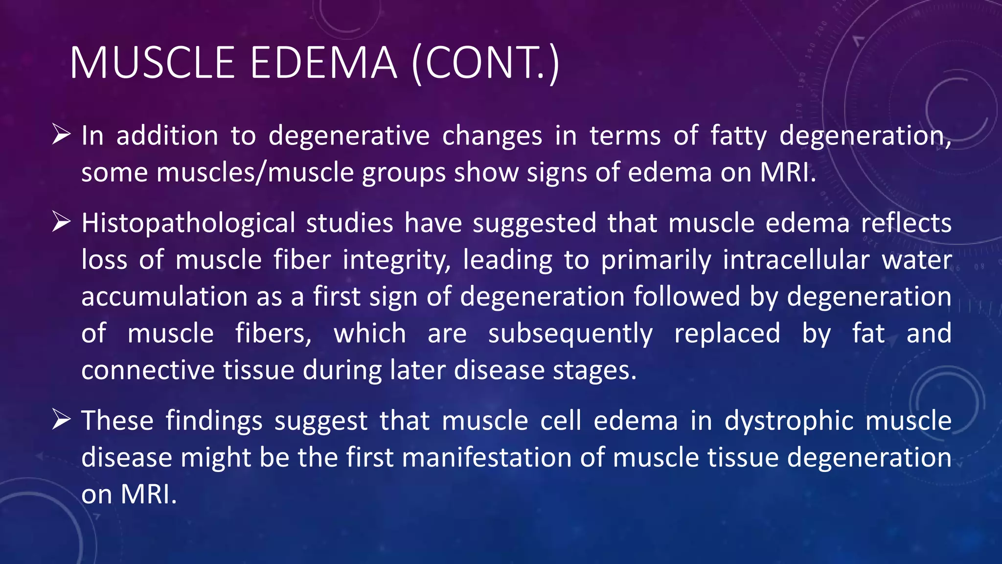 Muscle MRI in Neuromuscular Disease | PPTX