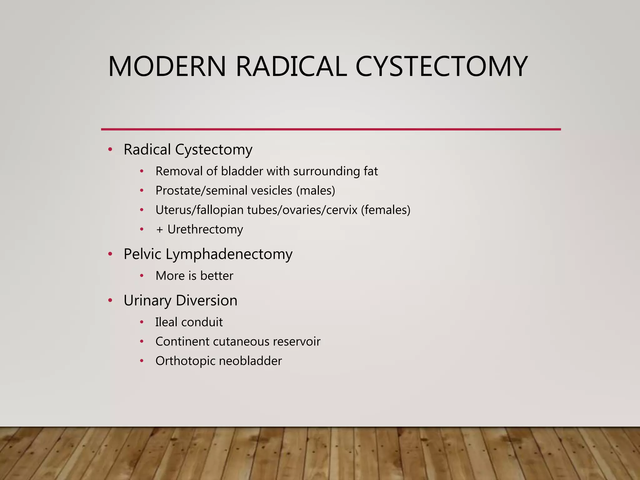 Muscle invasive bladder cancer | PPTX