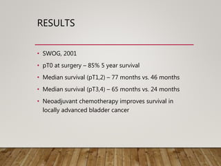 Muscle invasive bladder cancer | PPTX