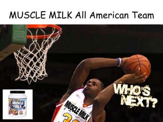 Muscle Milk Pitch | PPTX