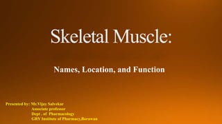 Muscle Names Location and Function Powerpoint.pptx