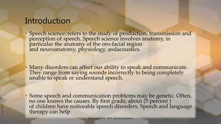 Muscles of the speech | PPSX