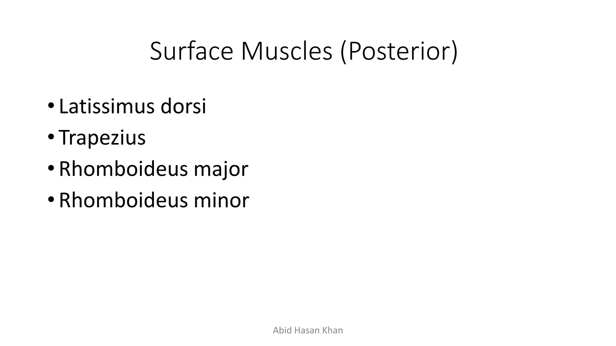 Muscles of thorax | PPTX