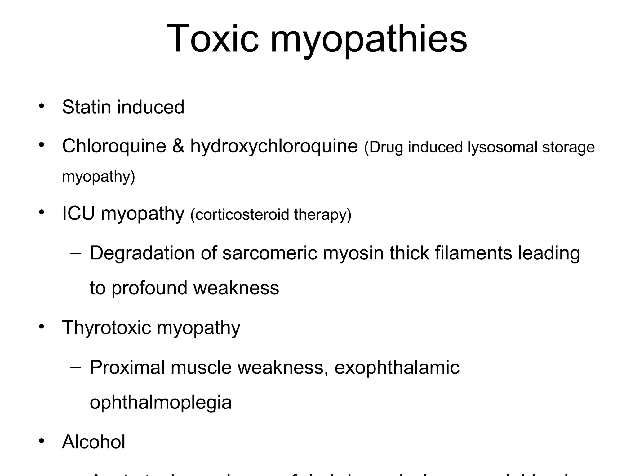 Myopathies - In detail (Classification and images) | PPT