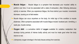 Muscle physiology ,types of muscles: striated ,non striated and cardiac ...