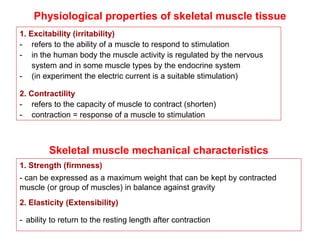 Muscle_Physiology_and it's contractile action | PDF