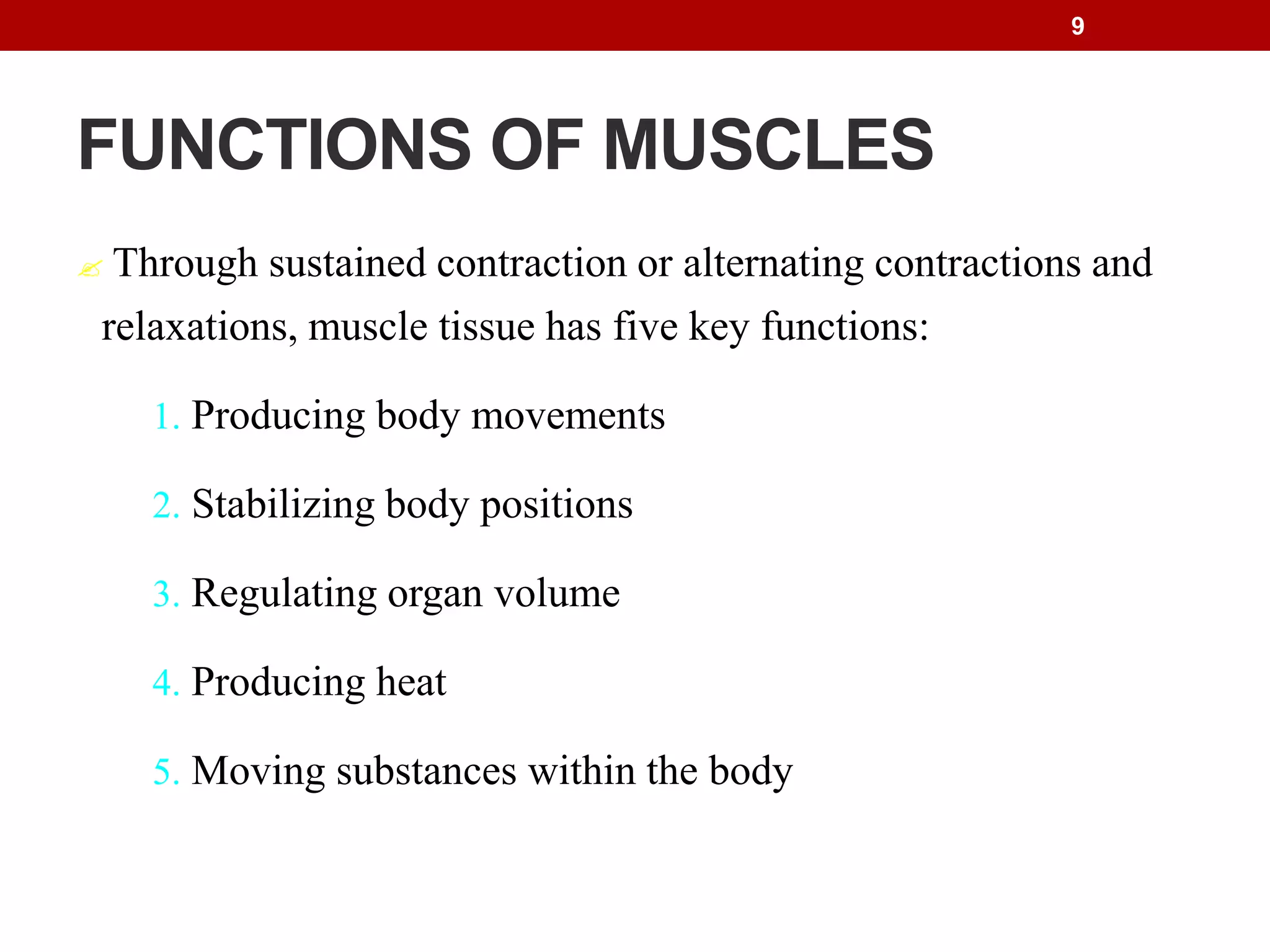 Muscle physiology and muscles of facial expressions & mastication | PPTX