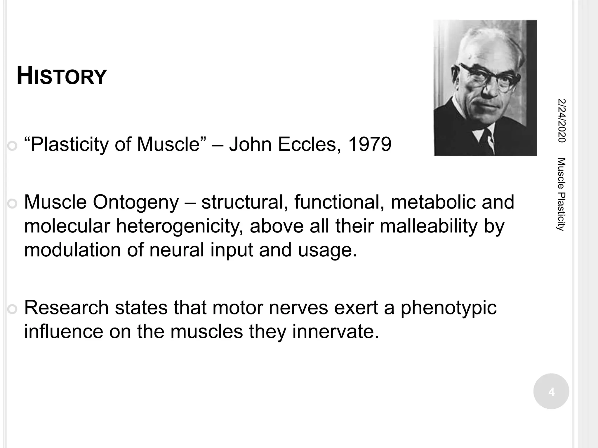 Muscle plasticity | PPTX