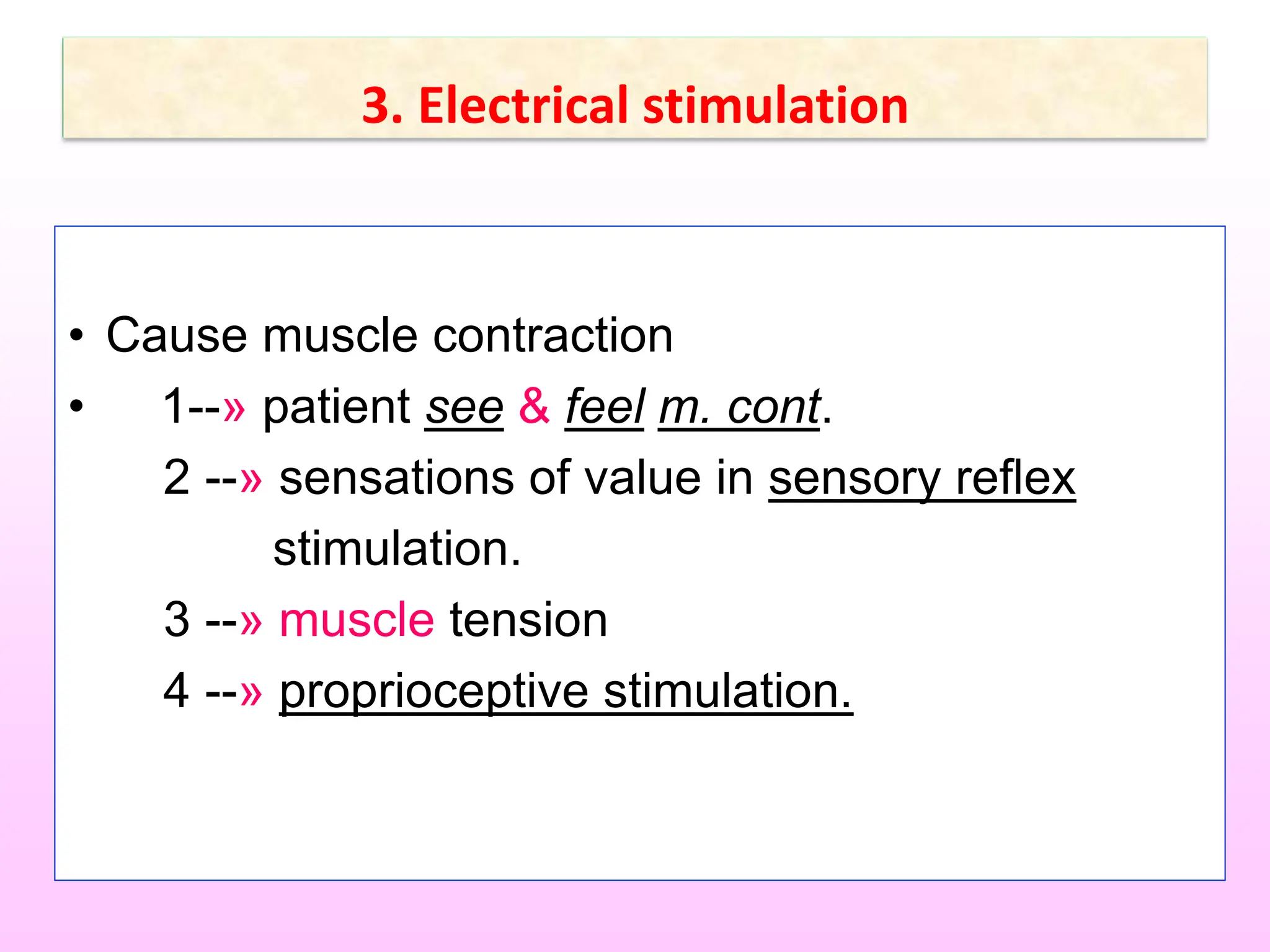 Muscle Re-education.PPT for further study | PPT