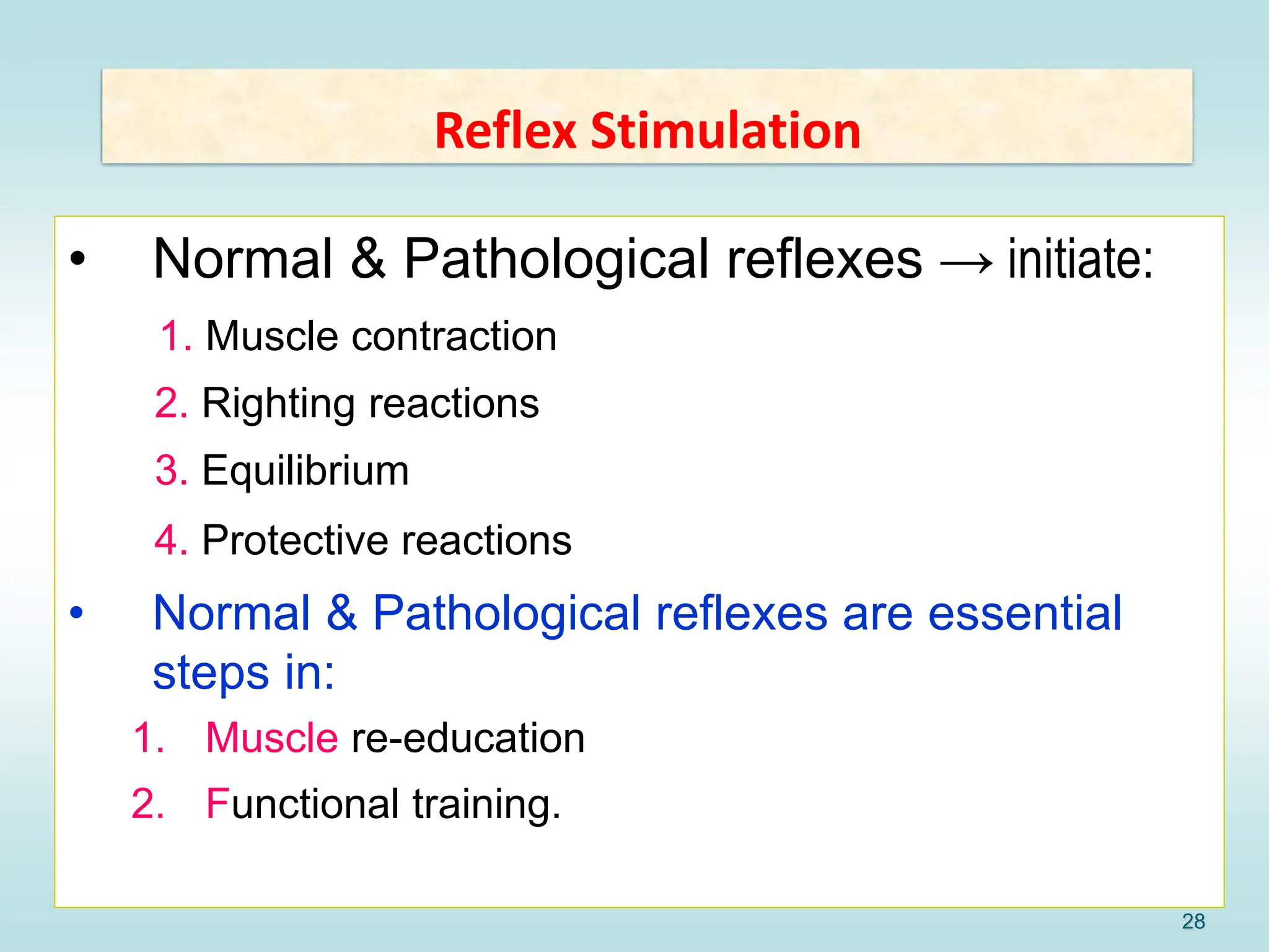 Muscle Re-education.PPT for further study | PPT
