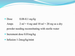 muscle relaxant used for paralysis in surgery | PPT