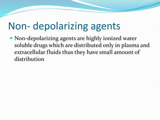 muscle relaxant used for paralysis in surgery | PPT