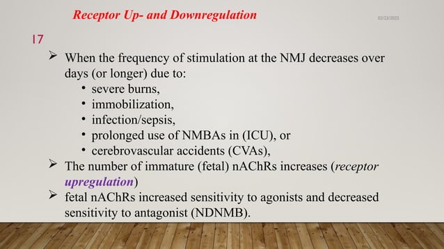 muscle Relaxant in anesthesia and medicine | PPTX