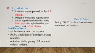 muscle Relaxant in anesthesia and medicine | PPTX