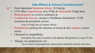 muscle Relaxant in anesthesia and medicine | PPTX