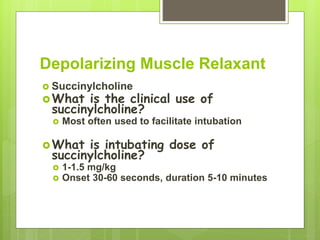 Muscle relaxant laith | PPTX