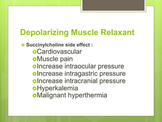 Muscle relaxant laith | PPTX
