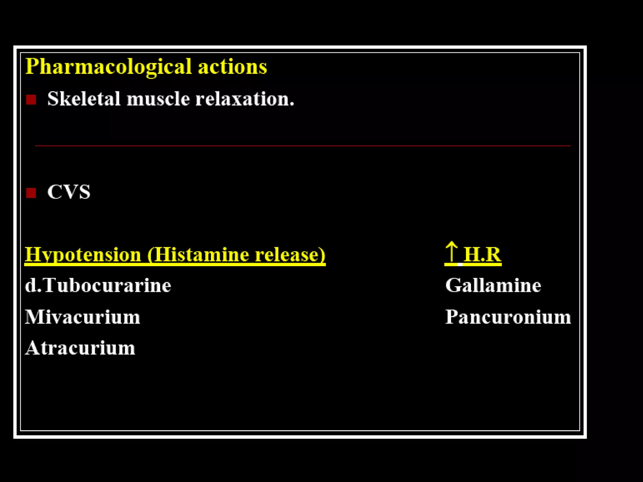 Muscle Relaxants | PPT