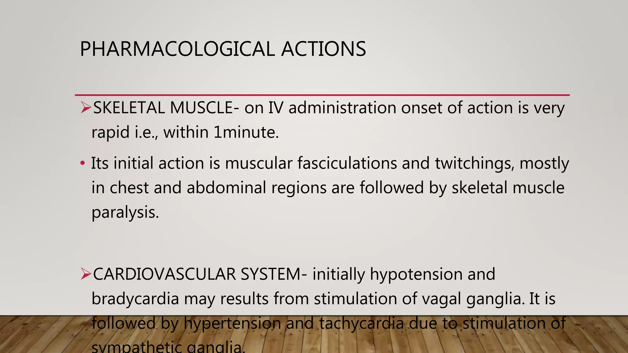 Muscle relaxants | PPT