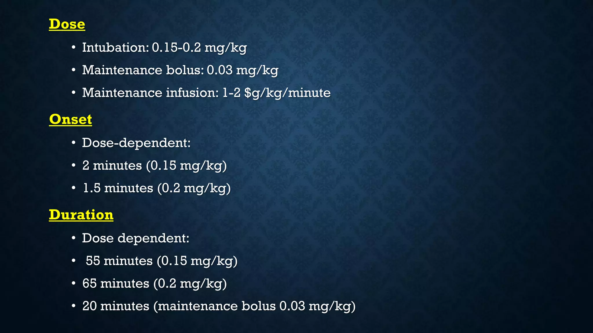 Muscle Relaxants DMR & NDMR | PDF