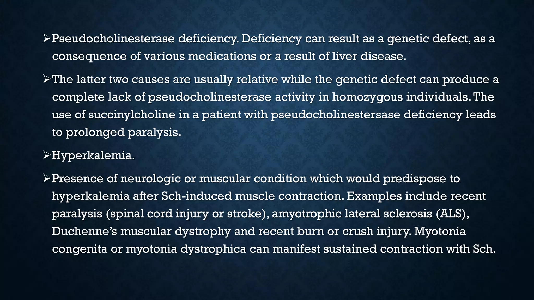 Muscle Relaxants DMR & NDMR | PDF