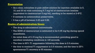 Muscle Relaxants DMR & NDMR | PDF