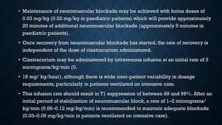 Muscle Relaxants DMR & NDMR | PDF