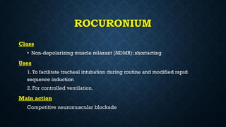 Muscle Relaxants DMR & NDMR | PDF | Physical Therapy | Wellness