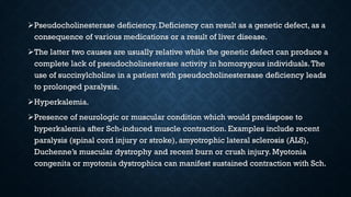 Muscle Relaxants DMR & NDMR | PDF