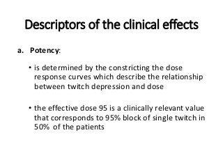 Muscle relaxants and factors affecting their action | PPTX
