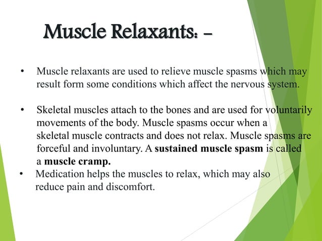 Skeletal Muscle relaxants | PPT
