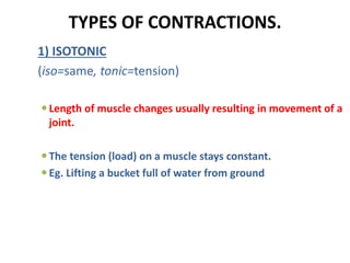 Muscles anatomy and physiology | PPTX