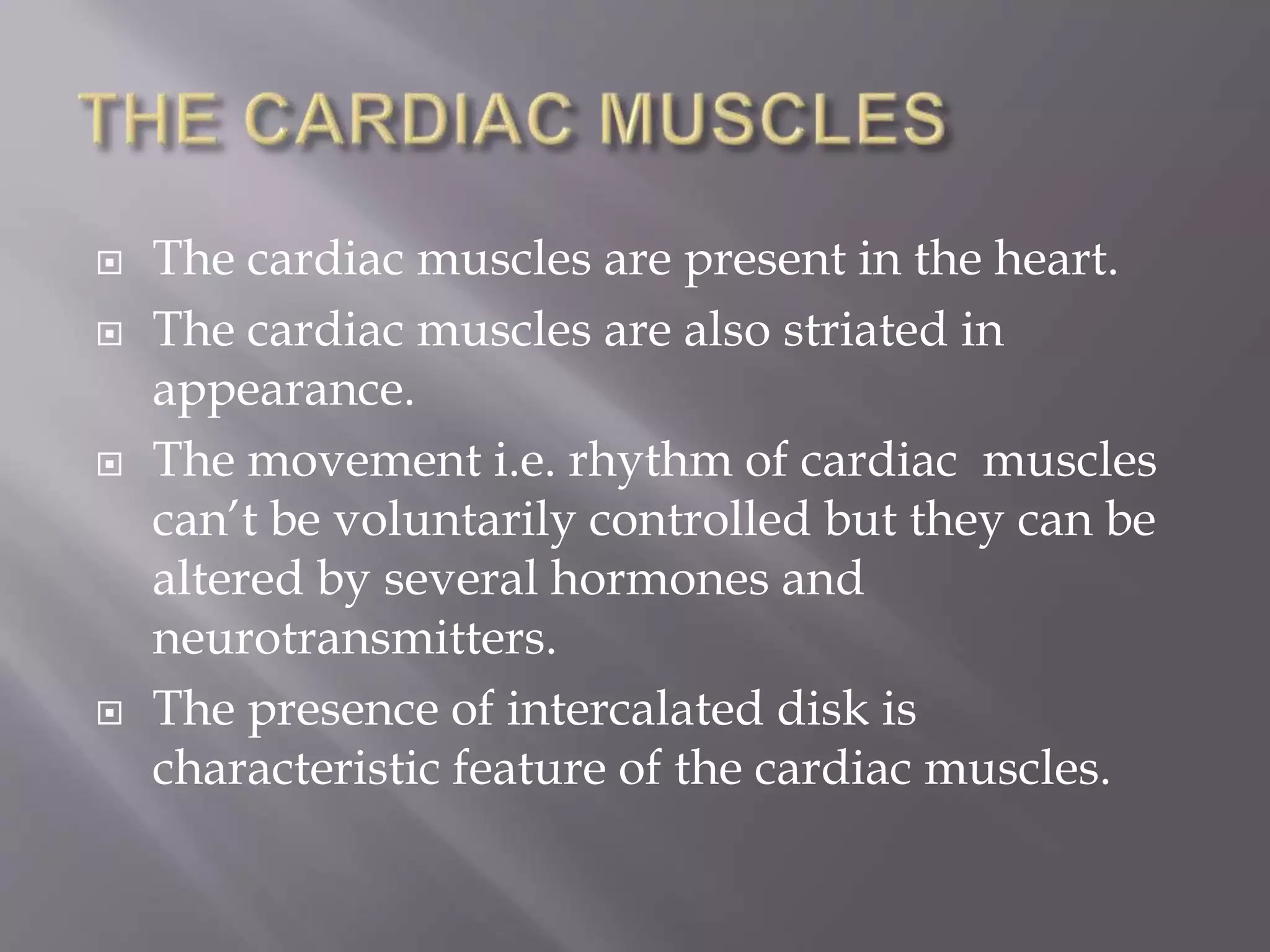 Structure and histology of different types of muscles | PPTX