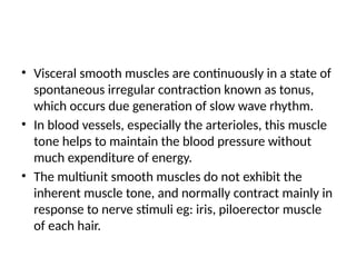 MUSCLES: skeletal, cardiac and smooth muscles | PPTX