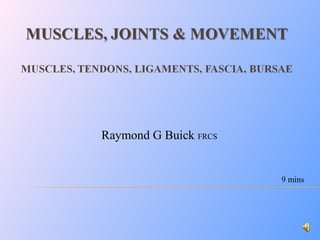 Muscles, Joints and Movement | PPT