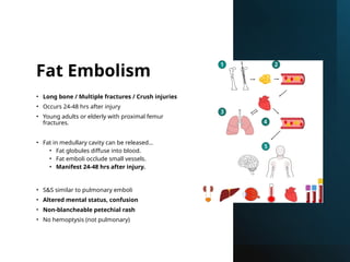 muscle &skeletal trauma lecture presentation | PPTX